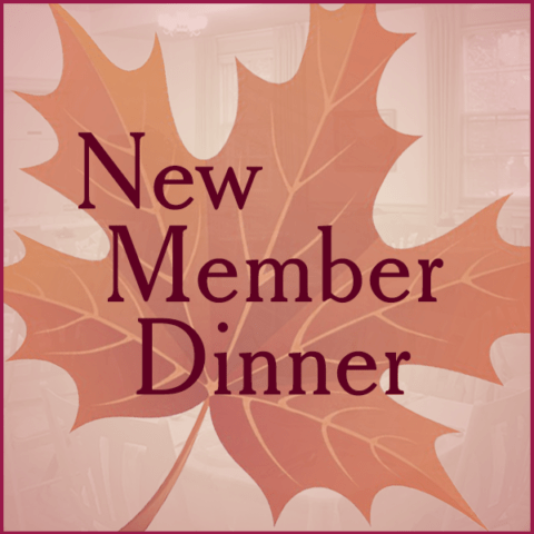 New Member Dinner - Wauwatosa Woman's Club